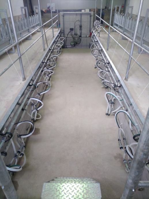 Mljekovod i izmuzište Westfalia