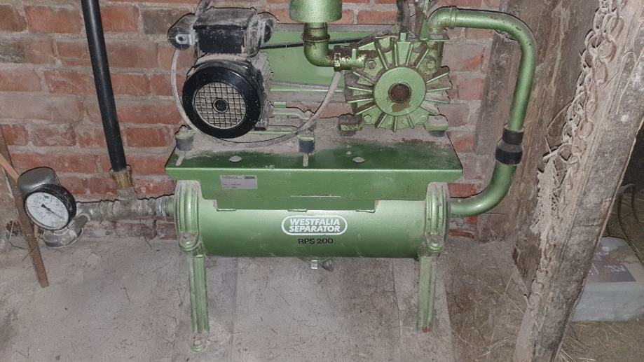 Muzilica Westfalia RPS200 + kanta za mužnju