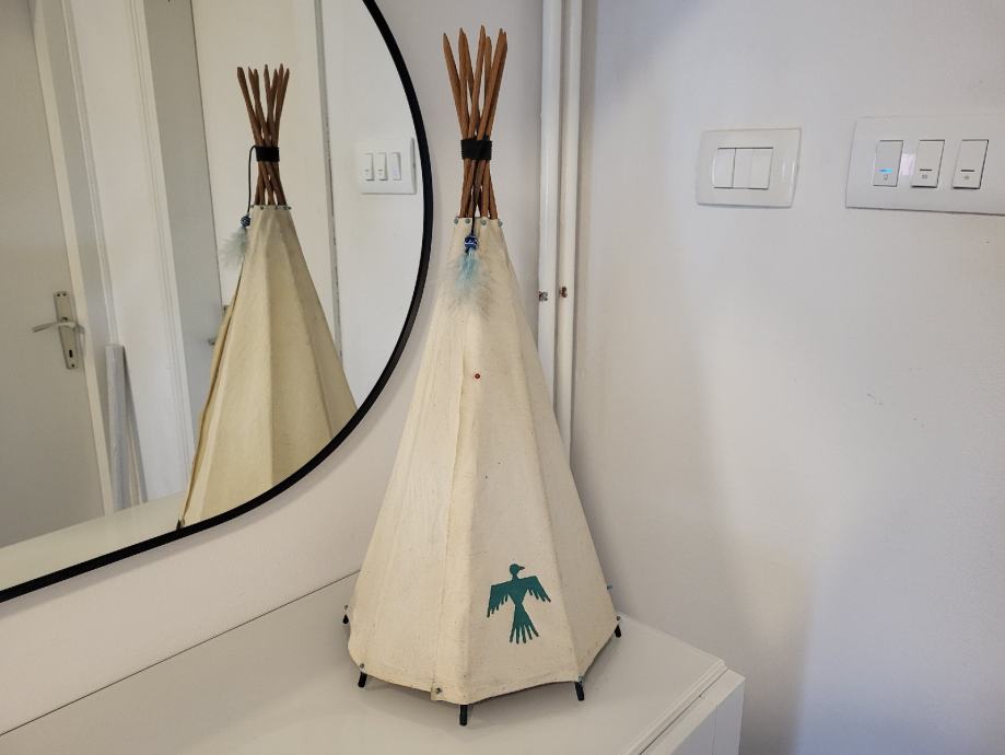 Stolna lampa Indijanski šator Teepee lamp Kazimir