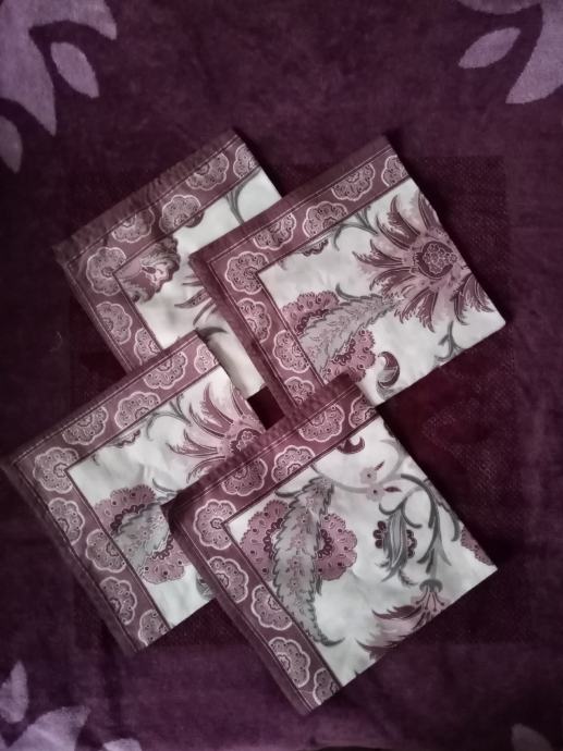 Salvete nove, 4 kom. fini pamuk, Zara Home