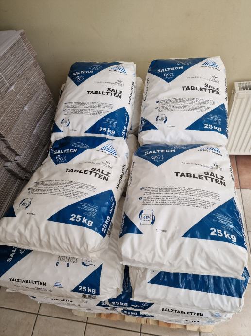 Tabletirana sol za omeksivače