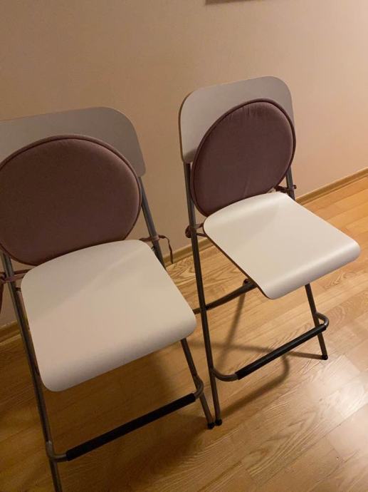 Barske stolce Franklin iz Ikea-63 cm visina