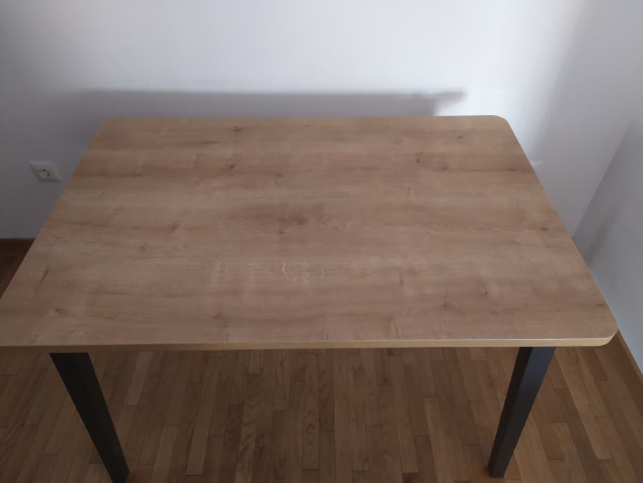 BLAGOVAONSKI STOL ALDO, 120 x 80 x 76 cm, HRAST