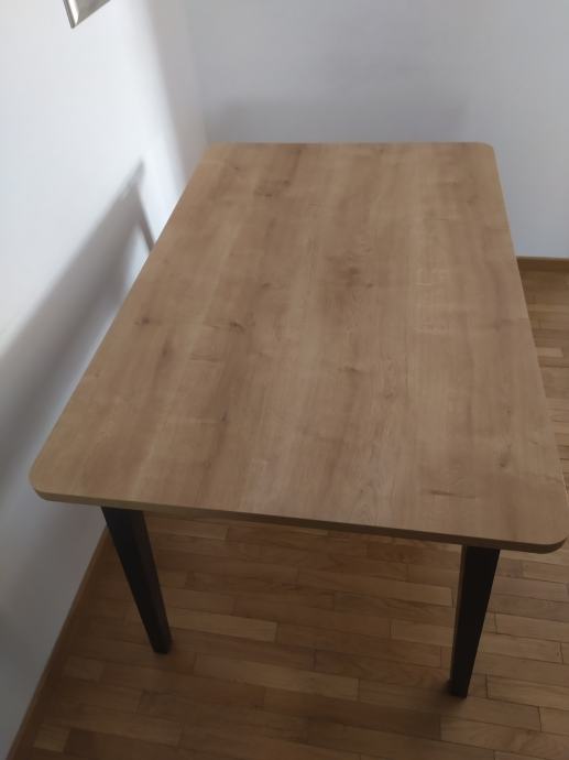 BLAGOVAONSKI STOL ALDO, 120 x 80 x 76 cm, HRAST