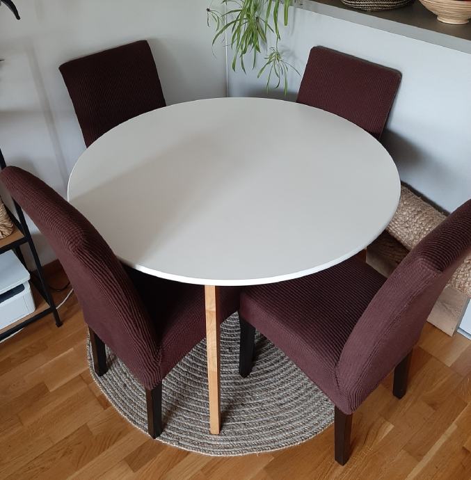 Okrugli blagovaonski stol JEGIND za 4 osobe