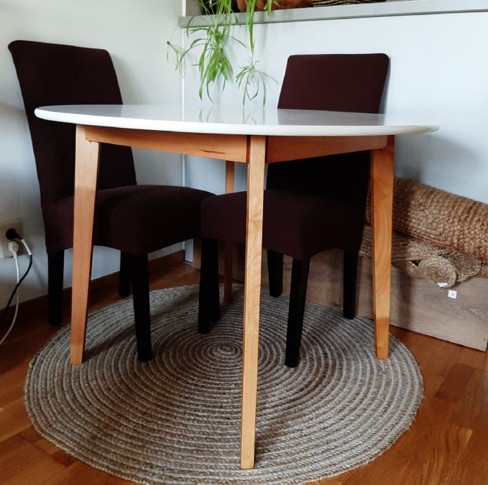 Okrugli blagovaonski stol JEGIND za 4 osobe