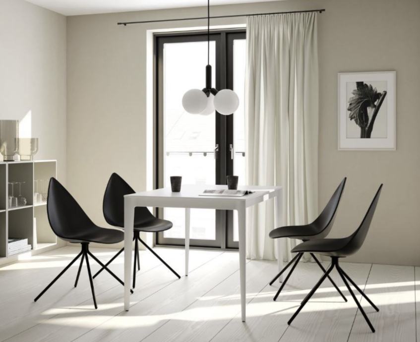 BoConcept Ottawa dizajnerska stolica by Karim Rashid, crna