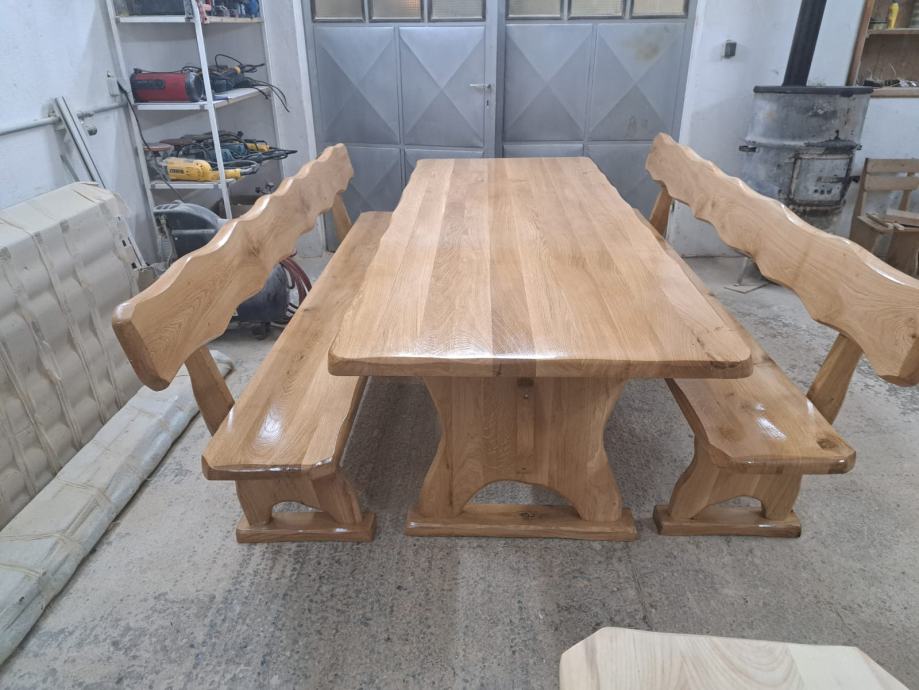 Drveni stolovi, klupe i stolice * Obrt Žubrinić