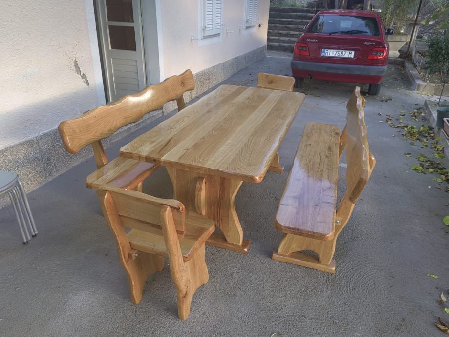 Drveni stolovi, klupe i stolice * Obrt Žubrinić