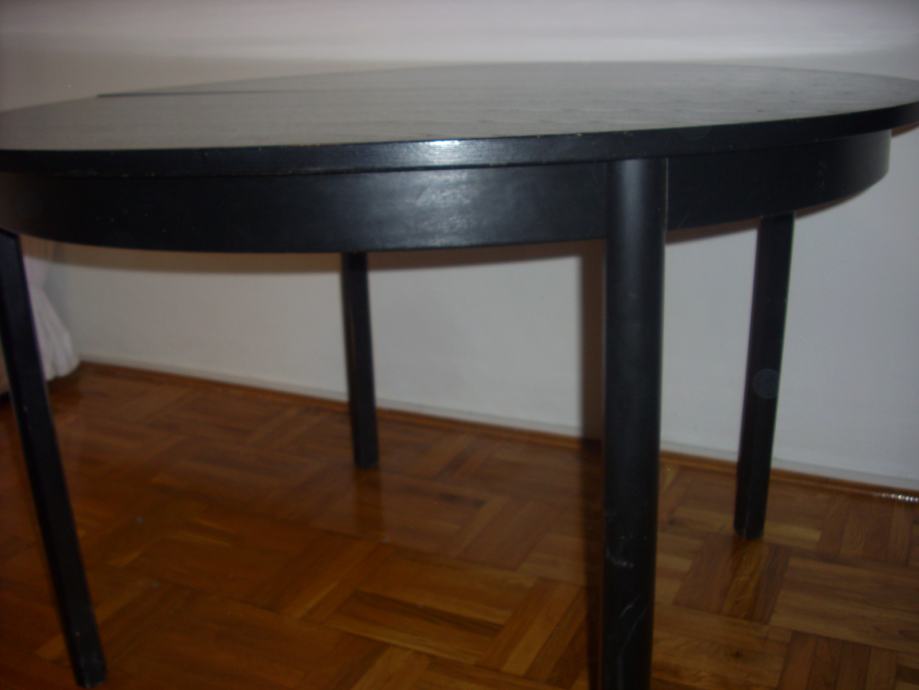okrugli /ovalni stol na razvlacenje fi-115cm-145-175 N.Zagreb