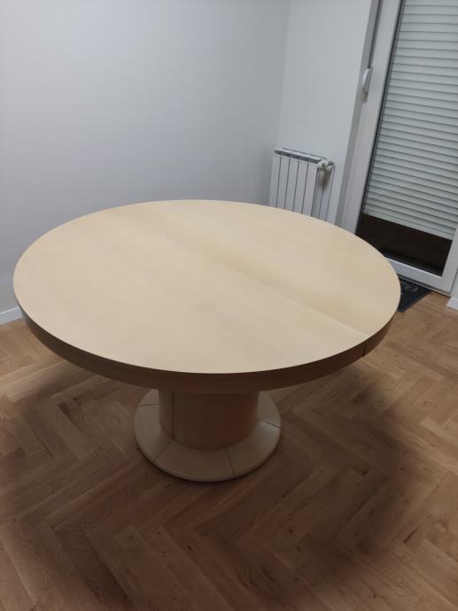 OKRUGLI STOL 120 cm (razvlačni)