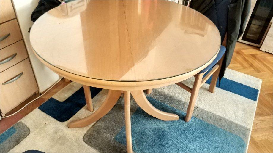 Okrugli stol (bukva) za blagovaonicu - 90cm