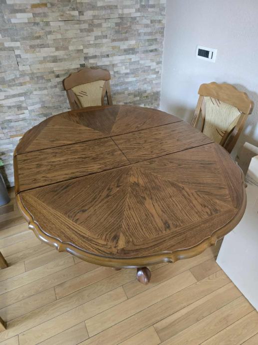 Okrugli stol promjer 107 + mogucnost razvlacenja