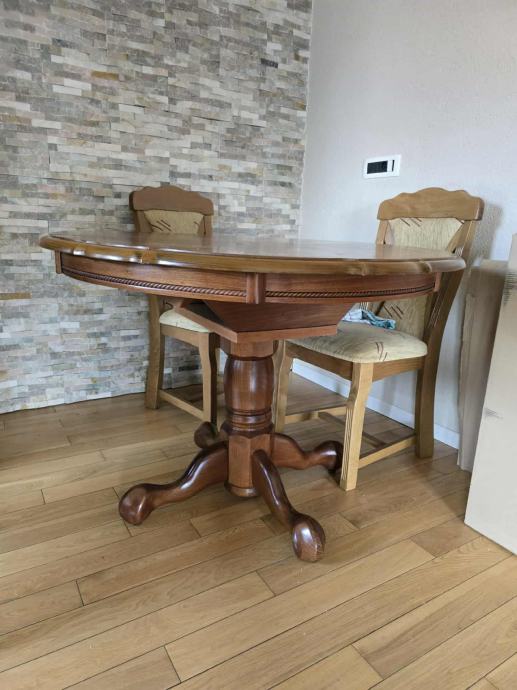 Okrugli stol promjer 107 + mogucnost razvlacenja