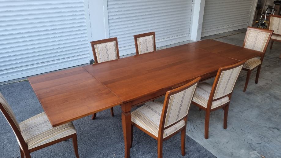 Selva stol s 10 stolica, 180x100, produziv na 300cm