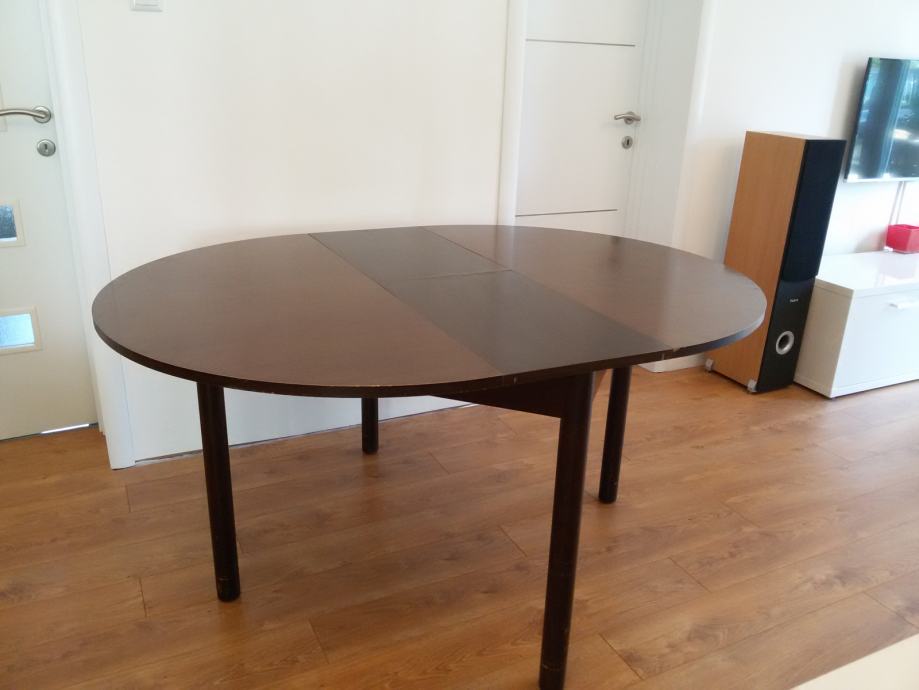 Stol okrugli na razvlačenje *** AKCIJA - samo 100 kn