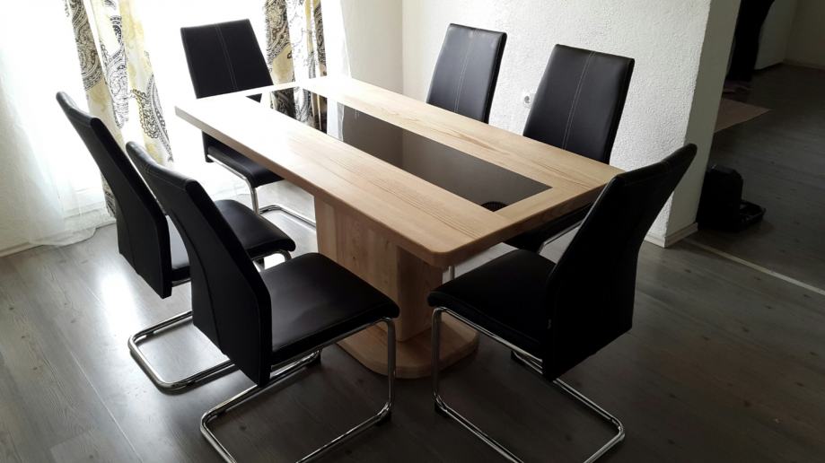 Stol/ Puno drvo /Jasen