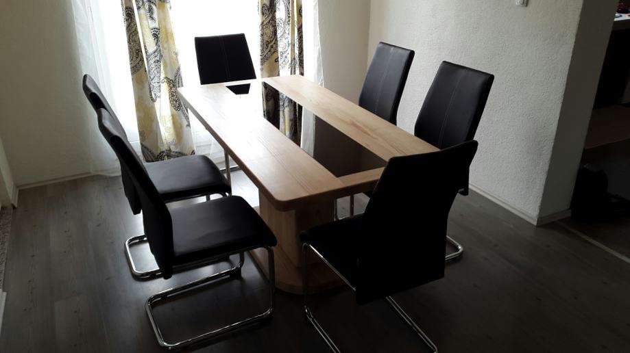 Stol/ Puno drvo /Jasen