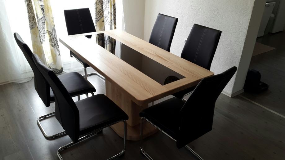 Stol/ Puno drvo /Jasen