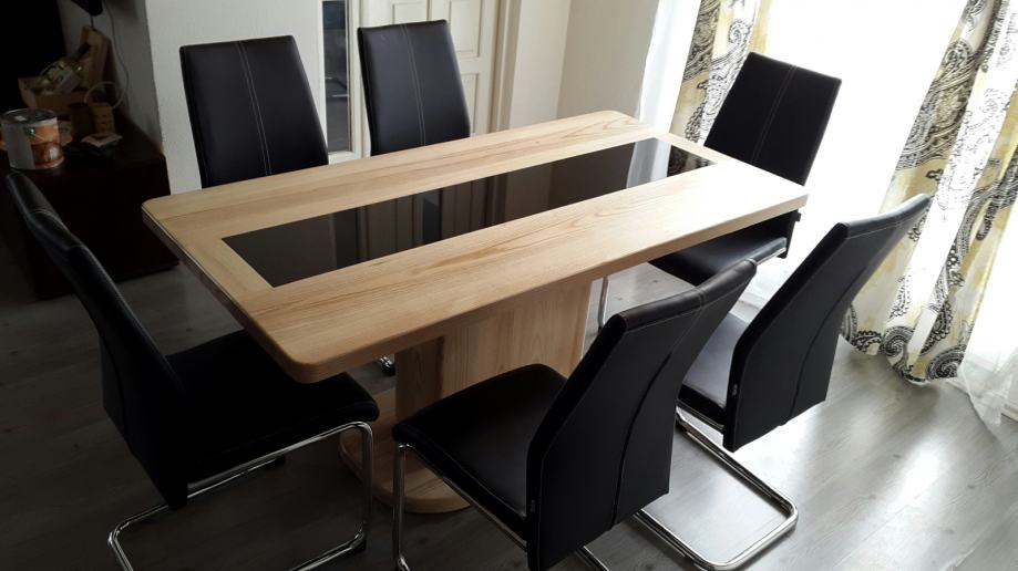 Stol/ Puno drvo /Jasen