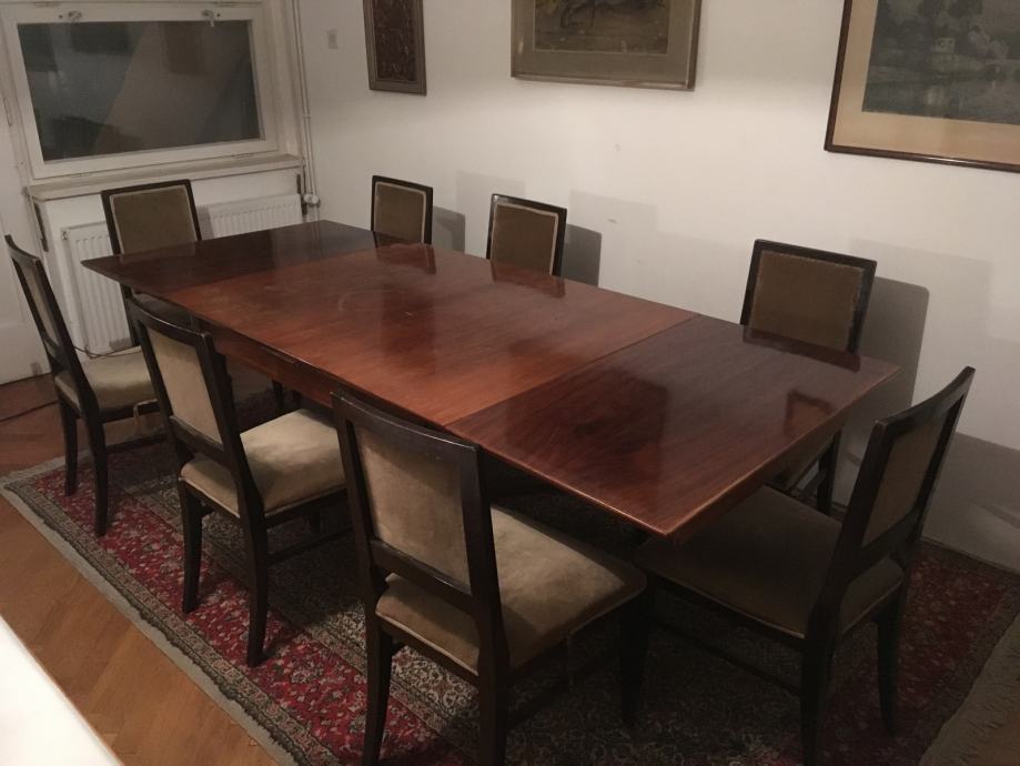 STOL U SECESIJSKOM STILU - Bečka secesija Jugendstil 1900.g