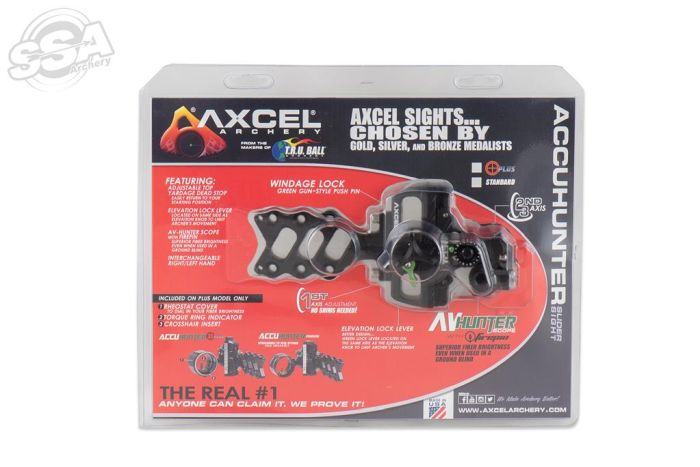 Axcel Hunting & 3D Sights Accuhunter Slider Accustat Ii Scope - 5 Pin