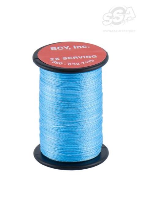 BCY Serving Material 2X Dia .015 Jig Light Blue
