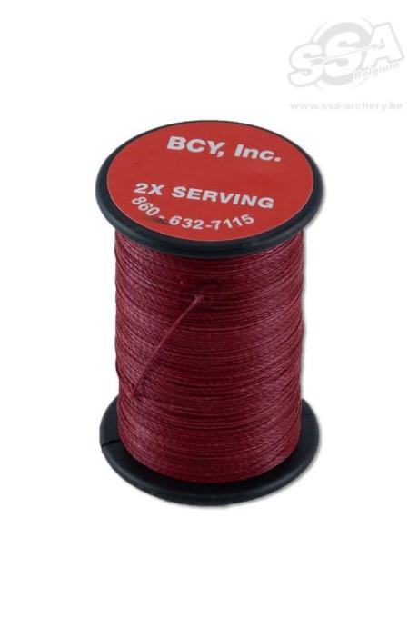 BCY Serving Material 2X Dia .015 Jig Mountain Berry