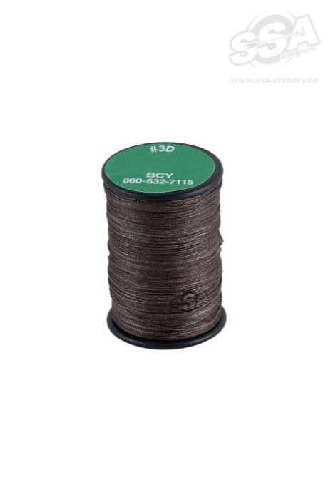 BCY Serving Material *3D Dia .016 Jig Dark Brown