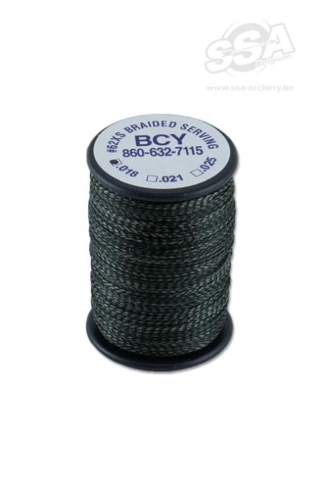 BCY Serving Material Braided *62Xs Dia .018 Jig Od Green