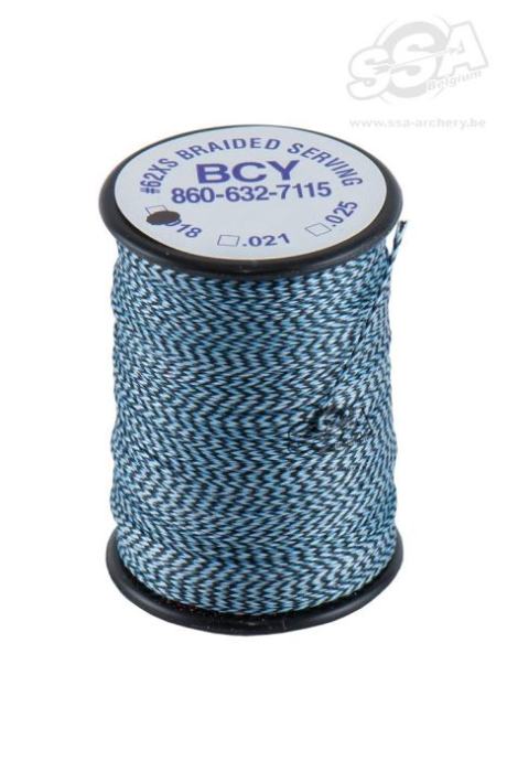 BCY Serving Material Braided *62Xs Dia .021 Jig Light Blue