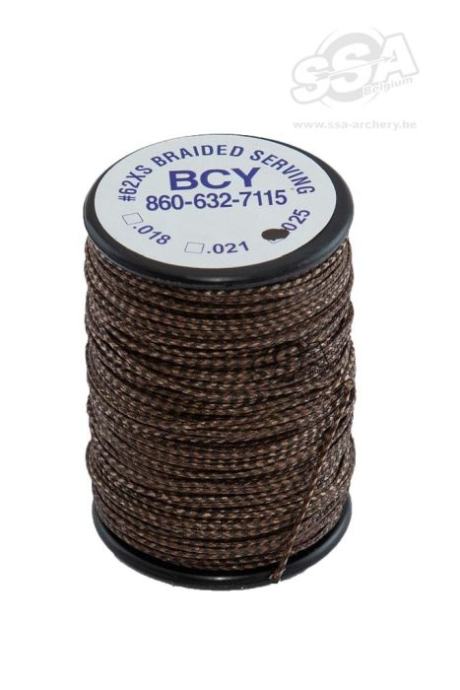 BCY Serving Material Braided *62Xs Dia .021 Jig Tan