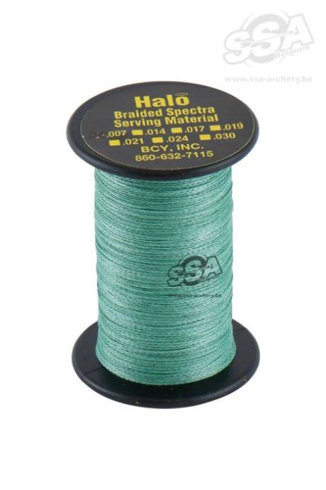 BCY Serving Material Braided Halo Dia .007 Jig Green