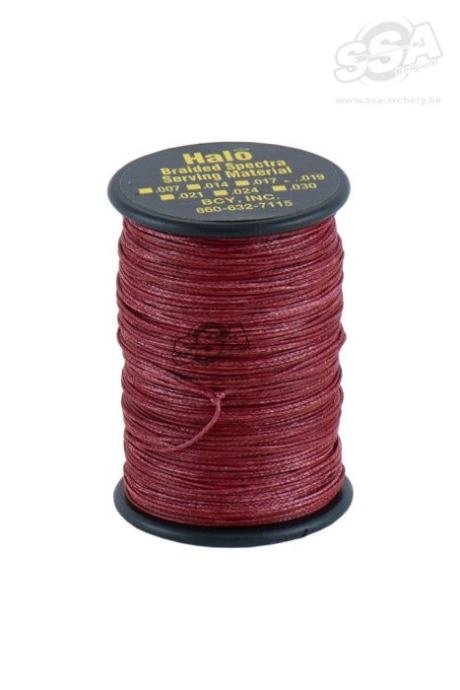 BCY Serving Material Braided Halo Dia .014 Jig Root Beer
