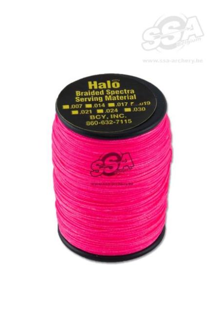 BCY Serving Material Braided Halo Dia .019 Jig Pink