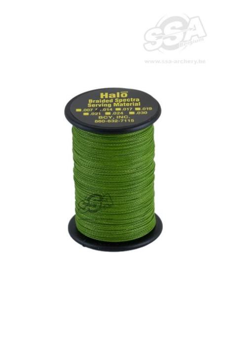 BCY Serving Material Braided Halo Dia .021 Jig Kiwi