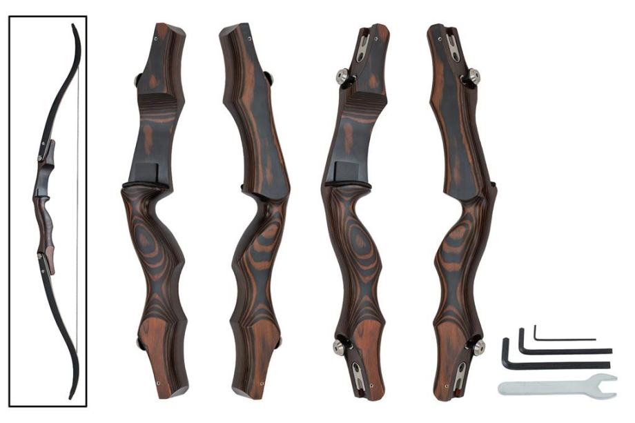 OAK RIDGE RISERS HUNTING BOWS ILF WOOD SHADE SERIES UMBER 19