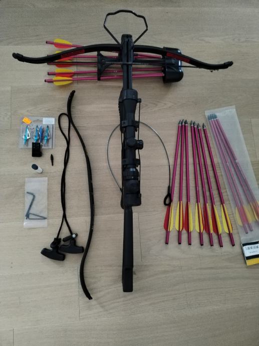 Samostrel sa optikom bogata oprema 175lbs