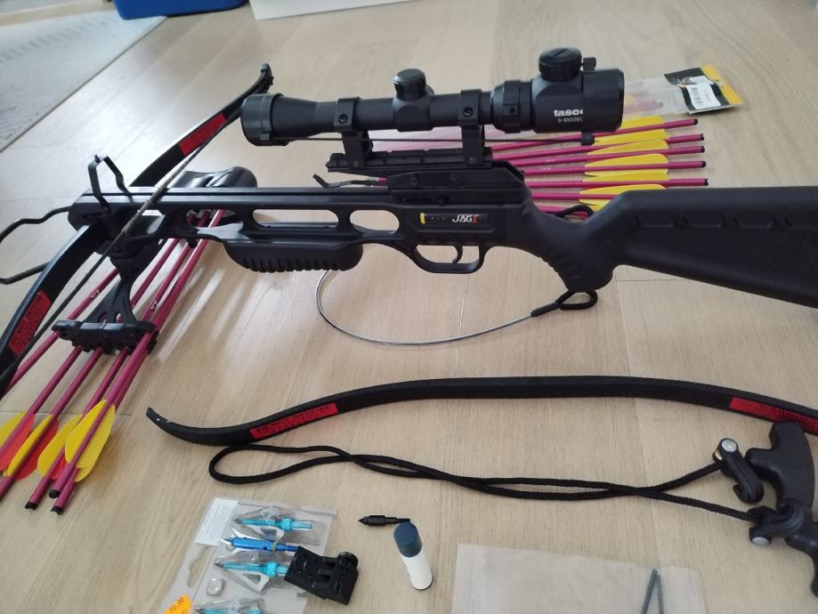 Samostrel sa optikom bogata oprema 175lbs