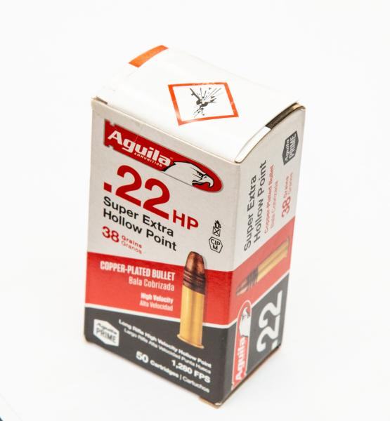 Aguila .22LR HP Super Extra Hollow Point 38gr malokalibarski metak