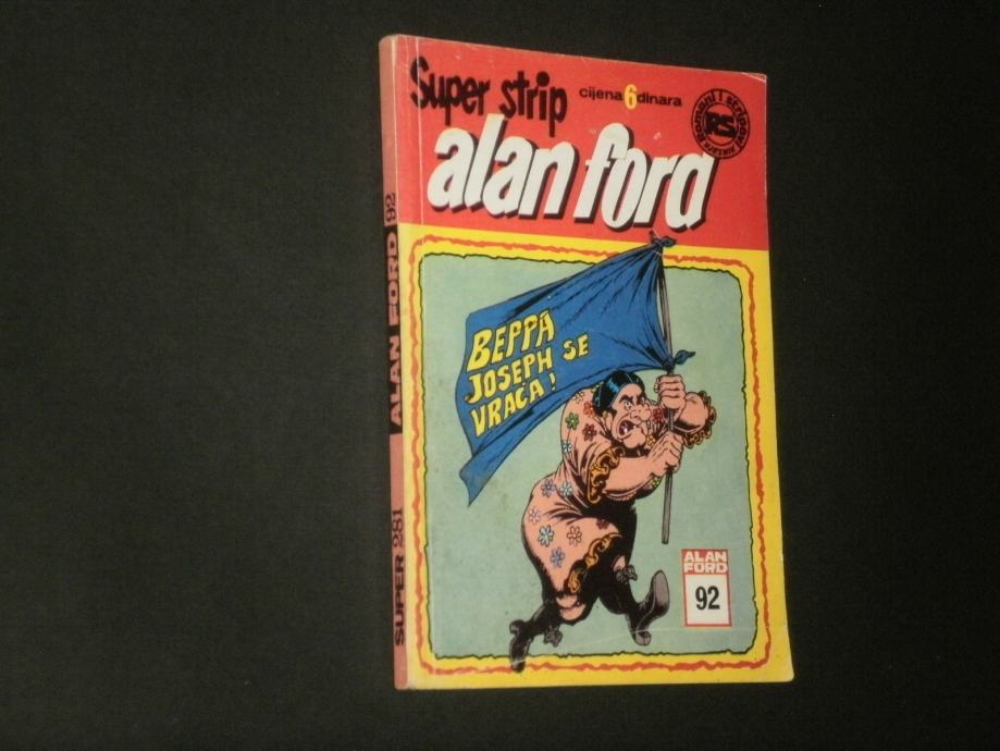 ALAN FORD 92 : BEPPA JOSEPH SE VRAĆA (SUPER STRIP)