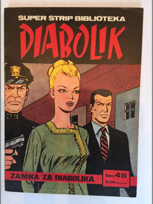 DIABOLIK, URANELA, EL DESPERADO - SUPER STRIP BIBLIOTEKA