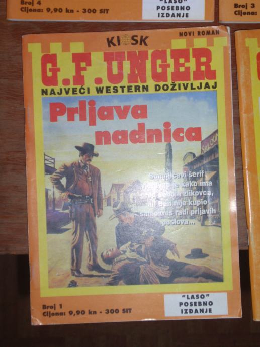 laso-kaubojski pisani romani