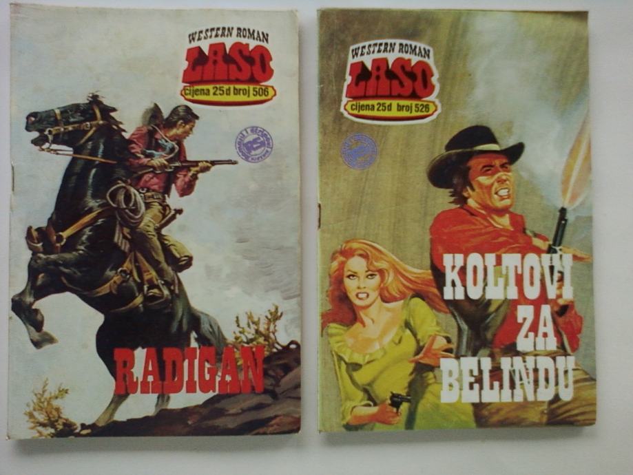 LASO pisani romani - izdanje Vjesnik