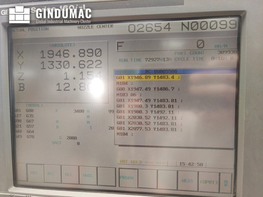 Amada LC 2415 A3 Laserski stroj za rezanje