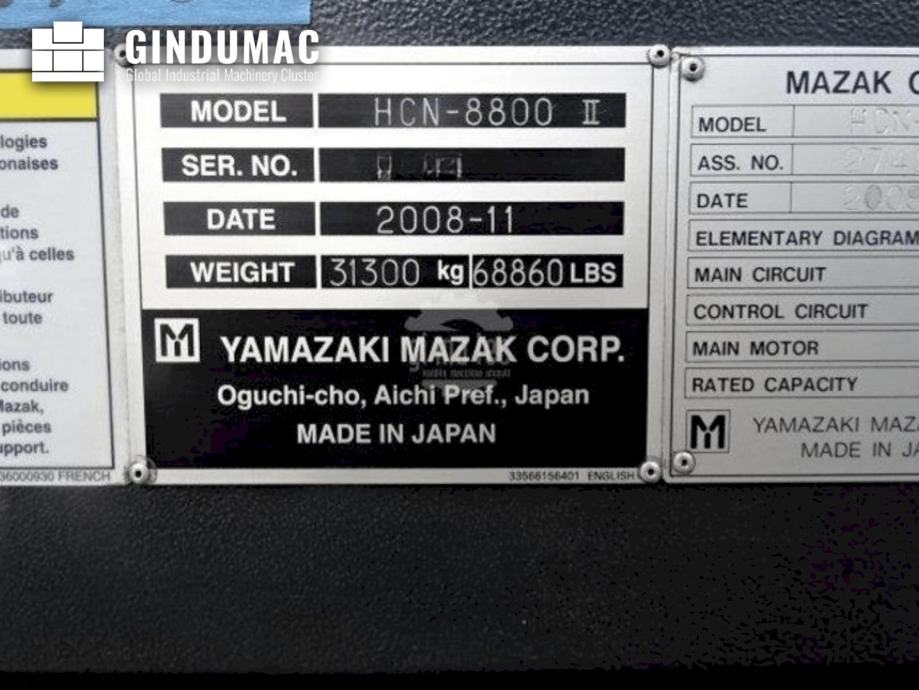 MAZAK HCN-8800 Horizontalni obradni centar