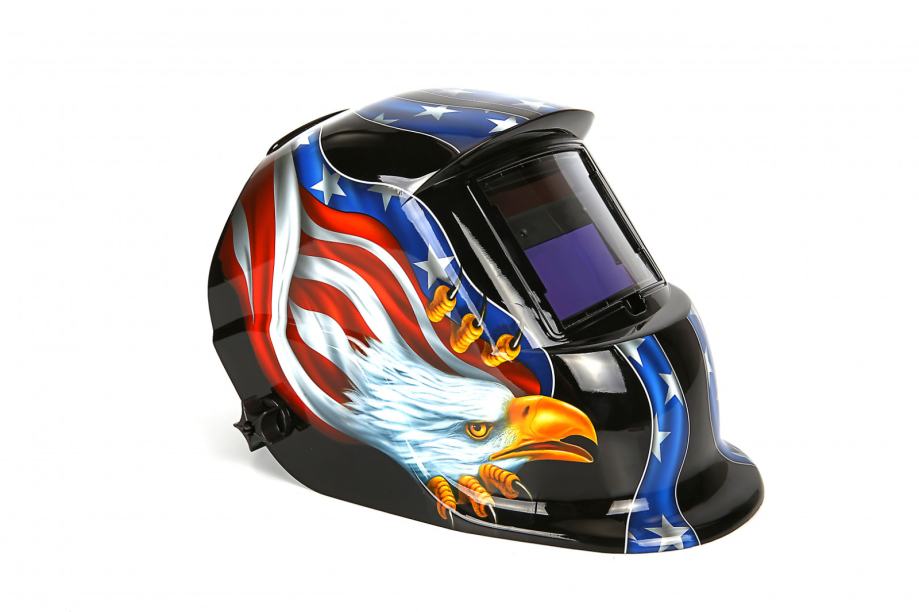 Orel usa automatska maska za zavarivanje glave