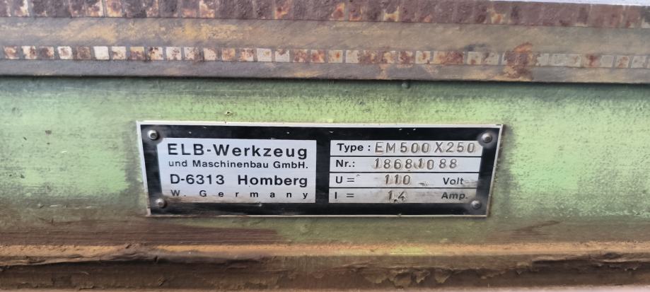 PLANSKA BRUSILICA ELB-WERKZEUG