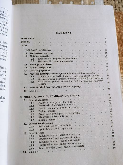 Mjerenja u elektrotehnici Vojislav Bego