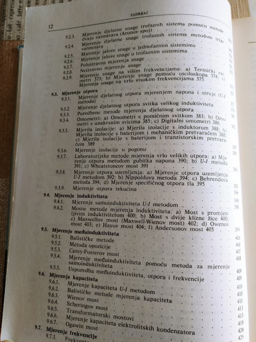 Mjerenja u elektrotehnici Vojislav Bego